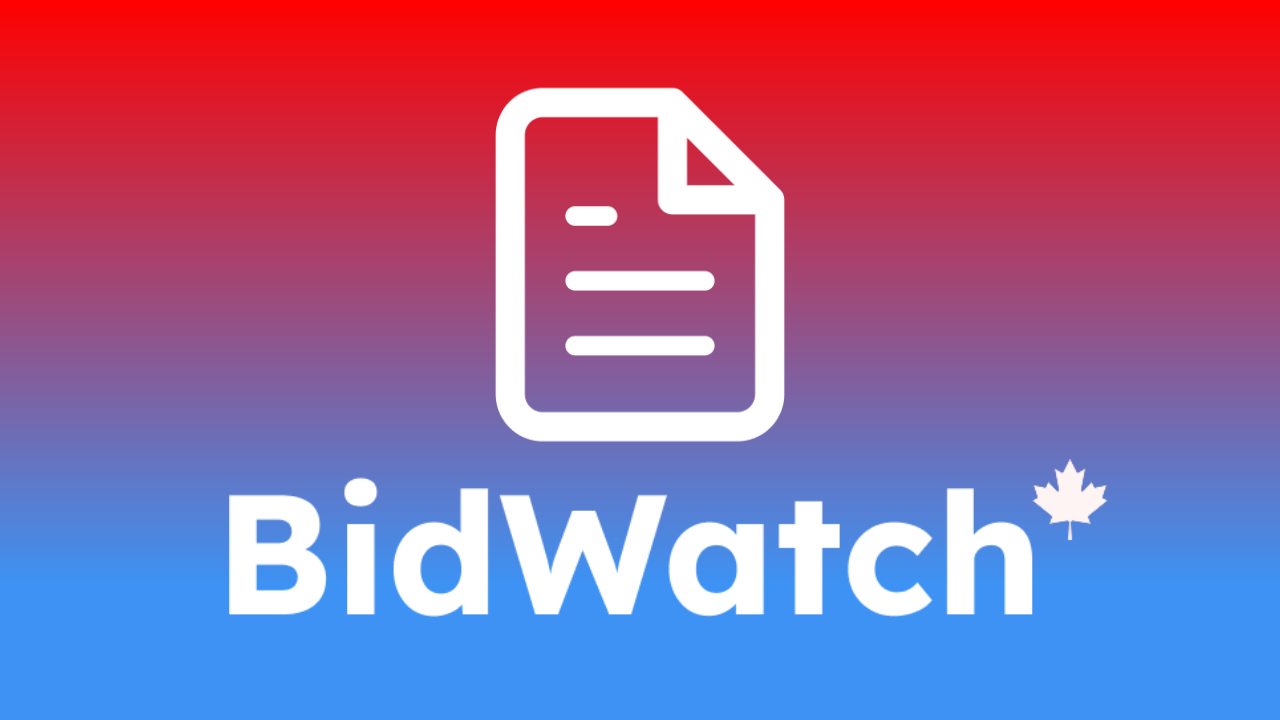 BidWatch Canada | Find Government Tenders Across Canada and Build ...
